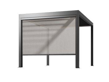 Retractable Pergola Privacy Screens | Sun & Bug Protection | PERGOLUX