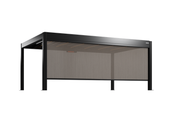 Retractable Pergola Privacy Screens | Sun & Bug Protection | PERGOLUX